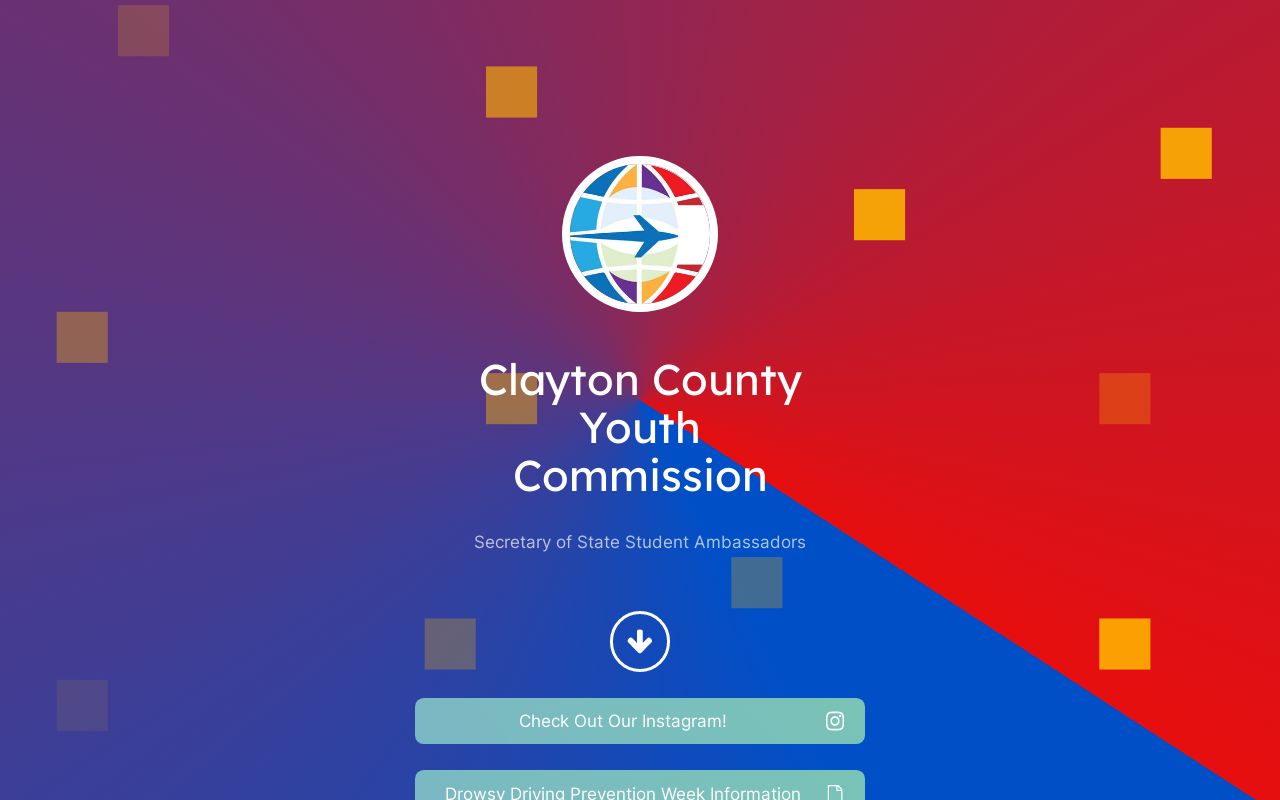 Clayton County Youth Commission SOS Website
